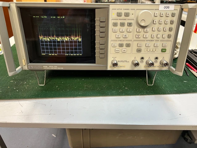 AGILENT KEYSIGHT HP 8702B 300kHz - 6GHz LIGHTWAVE COMPONENT ANALYZER ...
