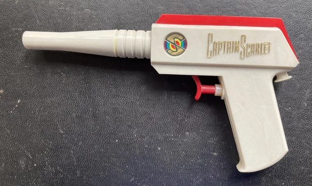 CAPTAIN SCARLET WATER Pistol 1960’s £99.00 - PicClick UK