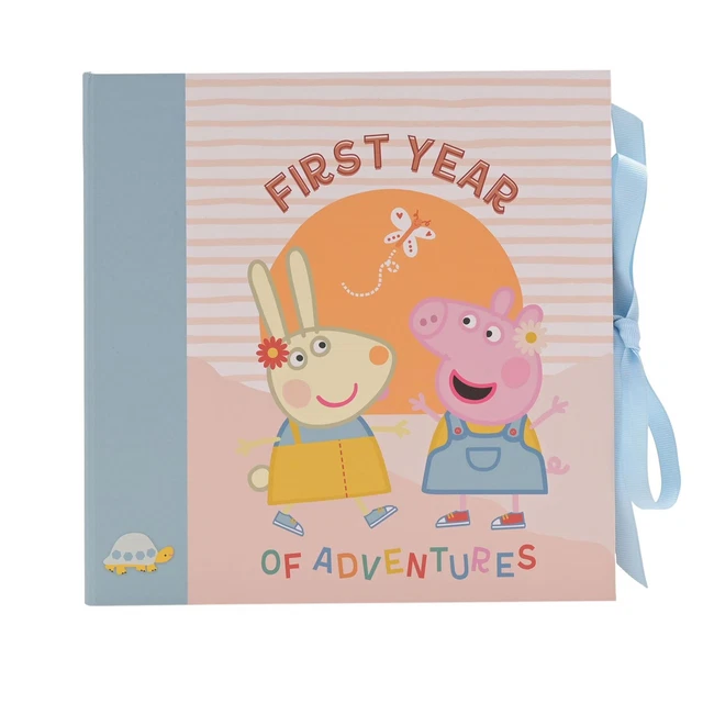 PEPPA PIG BABY Record Book First Year of Adventures Unisex £23.72 ...