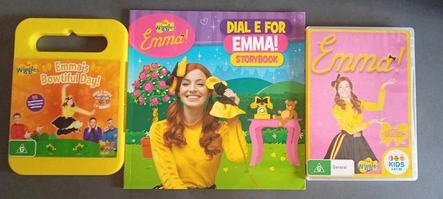 THE WIGGLES EMMA!: Dial E For Emma Storybook, 2 DVD Emma, Emma's ...