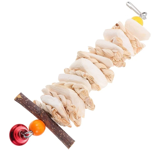 COCKATIEL CAGE BIRD Supplies Cuttlebone Toy Large Parrot Chewing $19.55 ...