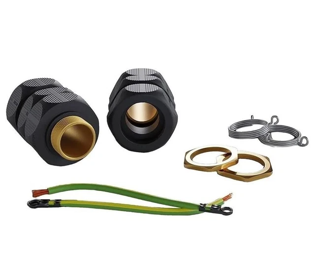 WISKA SHIELDGLAND PRO Cable Gland, M20S, IP68, Pack of 2 - 10112394. £ ...