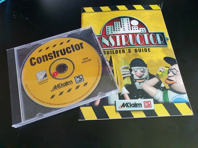 ACCLAIM CONSTRUCTOR PC CD 1997 $20.00 - PicClick AU