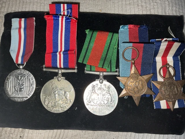WW2 SET OF 5 Medals Including Battle Of Arnhem 50Th Anniversary Medal £ ...