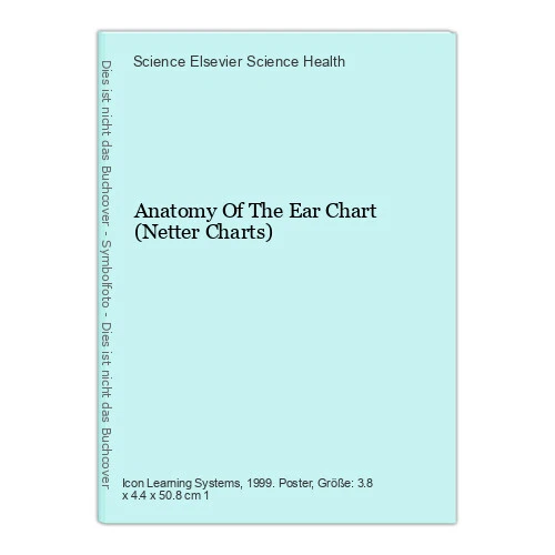 ANATOMY OF THE Ear Chart (Netter Charts) Elsevier Science Health ...