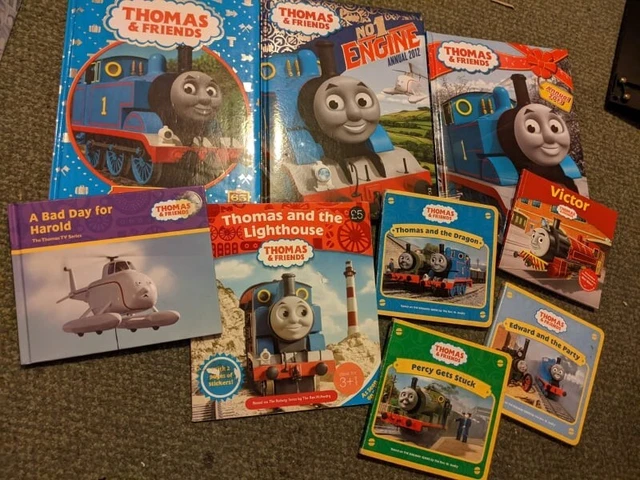 THOMAS & FRIENDS book bundle x 9 £10.00 - PicClick UK