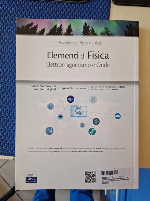 ELEMENTI DI FISICA. Elettromagnetismo e onde -Mazzoldi, Nigro, Voci III Edizione EUR 10,00 ...