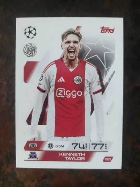 TOPPS MATCH ATTAX Champions League 25/26 Kenneth Taylor EUR 1,00 ...