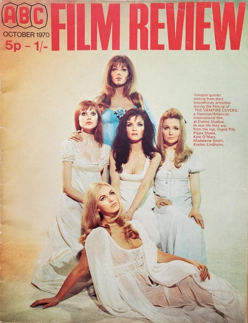 ABC FILM REVIEW Oct 1970 - Ingrid Pitt, Vampire Lovers, Myra Breckinridge, Percy £15.53 ...