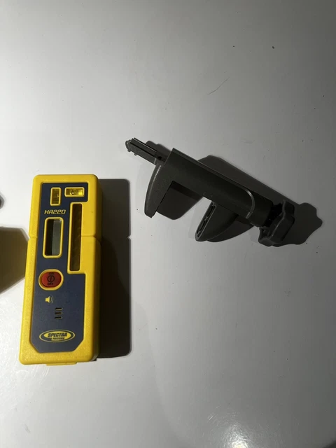 SPECTRA PRECISION HR220 Laser Receiver Detector With Rod Clamp $100.00 ...