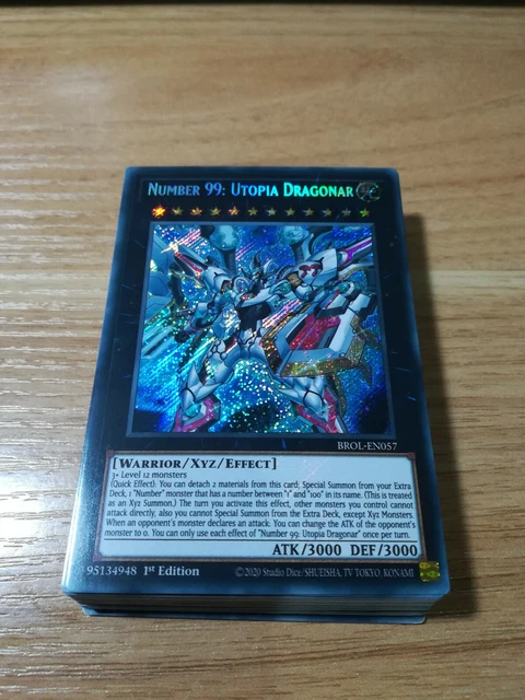 YU-GI-OH DECK UTOPIA Numero 99 Dragonar Utopico 39 Astraltopia ...