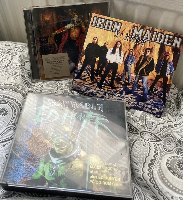 IRON MAIDEN ED Hunter & 2 CDs £12.00 - PicClick UK