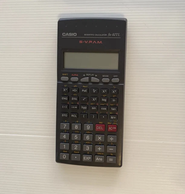 SCIENTIFIC CALCULATORS WITH Covers Casio fx-82TL Sharp EL-531XH Tested ...