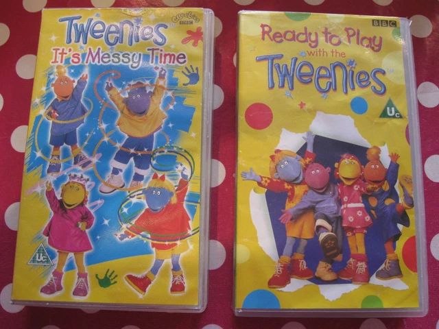 TWEENIES BUNDLE OF 4 Pre-loved VHS Video Tapes BBC Cbeebies $34.25 ...