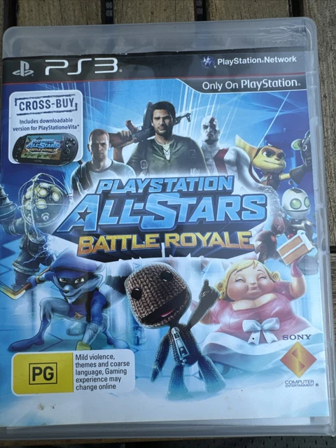 PLAYSTATIONALL-STARS BATTLE ROYALE Sony PlayStation 3 PS3 Complete With ...