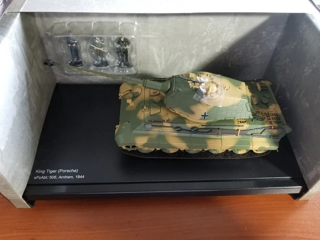 KING TIGER HOBBYMASTER edition limitée 1:48 scale Diecast WWII (Porsche ...