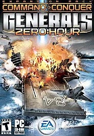 COMMAND & CONQUER: Generals -- Zero Hour (PC, 2003) with manual EUR 19,97 - PicClick FR
