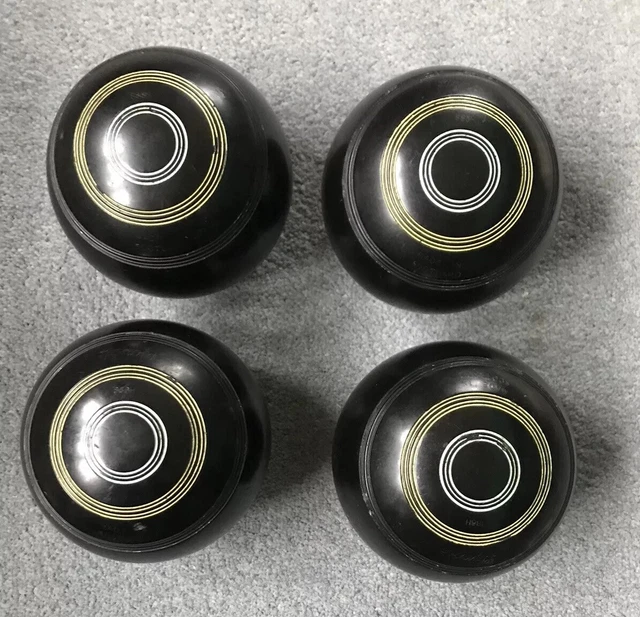 THOMAS TAYLOR LIGNOID Lawn Bowls Size 1 £22.95 - PicClick UK