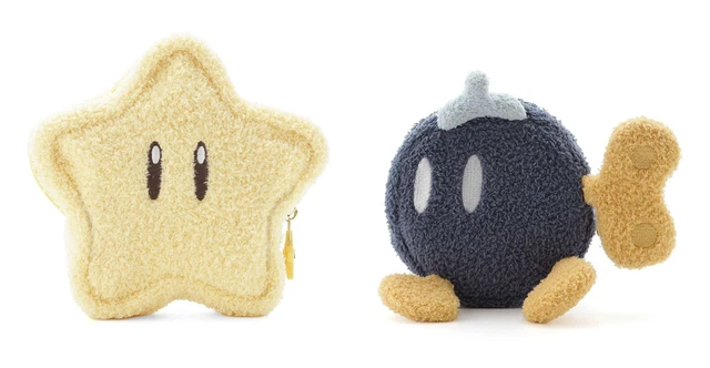 GELATO PIQUE SUPER Mario Baby Moco Star / Bob-omb Pouch Japan Free ...