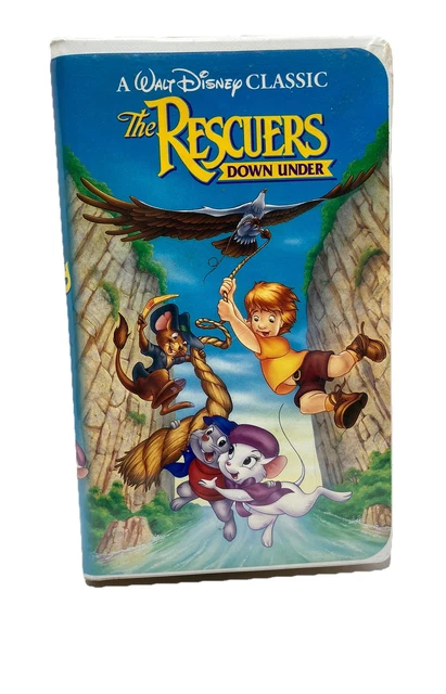 THE RESCUERS DOWN Under (VHS, 1991) £4.92 - PicClick UK