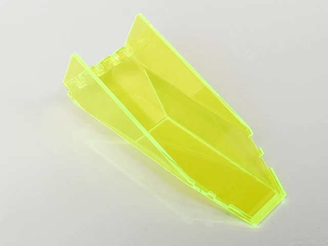 X SOLD OUT -LEGO 2507 - Trans Neon Green Windscreen 10 x 4 x 2 1/3 ...