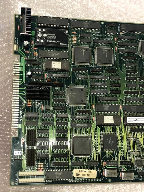 KONAMI METAMORPHIC FORCE Arcade Game PCB game board 4 players recapped ...