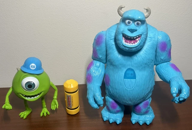 DISNEY PIXAR INTERACTABLES Monsters Inc - Sulley Talking Figure Mike ...