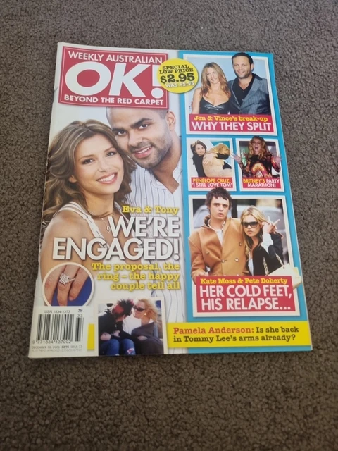 OK MAGAZINE DECEMBER 2006-Pamela Anderson-Nicole Kidman $25.00 ...