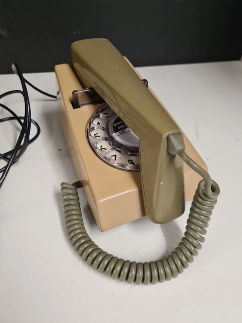 VINTAGE RETRO 1970S 1980s BT ROTARY DIAL TRIM PHONE £25.00 - PicClick UK