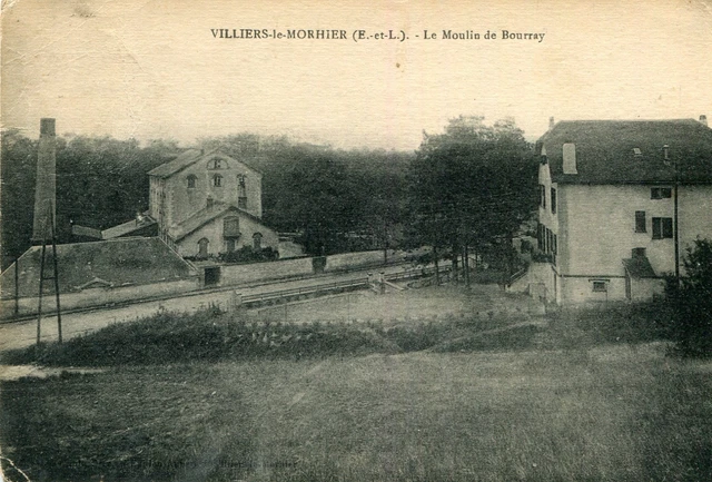 CARTE VILLIERS LE MORHIER Le Moulin de Bourray EUR 5,00 - PicClick IT