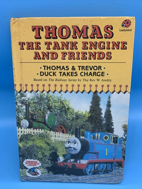 THOMAS TANK ENGINE Ladybird Trevor the Book Friends Duck Takes Charge ...
