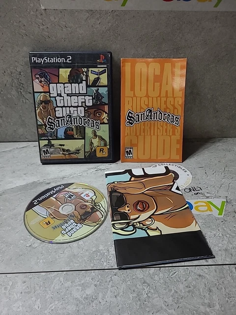GRAND THEFT AUTO: San Andreas (PlayStation 2, PS2) *CIB completo con ...