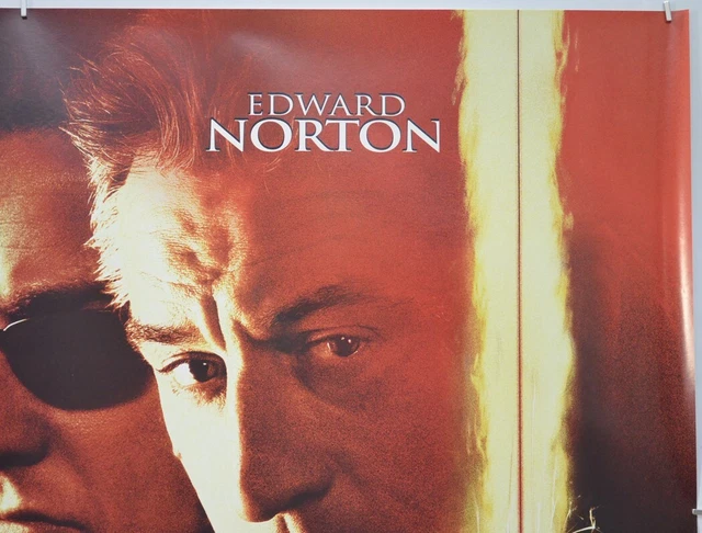 THE SCORE (2001) Original Quad Movie Poster - Robert De Niro, Marlon ...