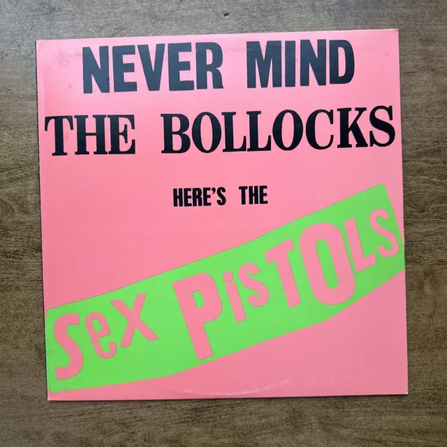 Sex Pistols Never Mind The Bollocks Heres The Sex Pistols Disque