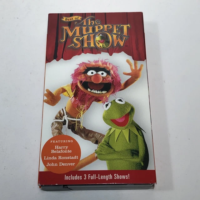 VHS THE MUPPET Show 2000 Belafonte Linda Ronstadt John Denver TimeLife ...
