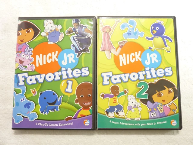 NICK JR. FAVORITES Vol. 1 One Nickelodeon DVD Lazytown Blue's Clues ... NICK JR. FAVORITES Vol. 1 One Nickelodeon DVD Lazytown Blue's Clues ...