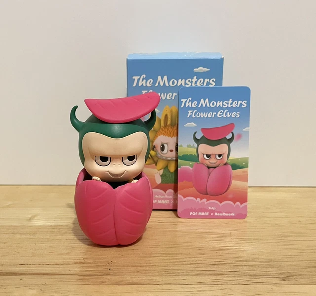 POP MART HOW2WORK Labubu The Monsters Flower Elves Tulip Blind Box ...