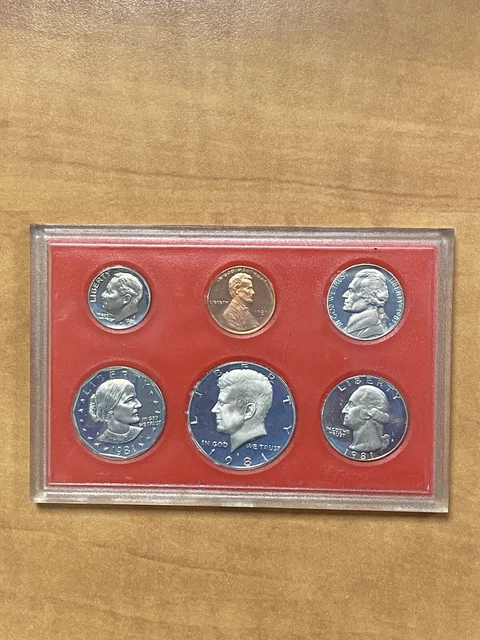 USA, 1981-S PROOF Coin Set, No Envelope, No Cover $9.00 - PicClick CA