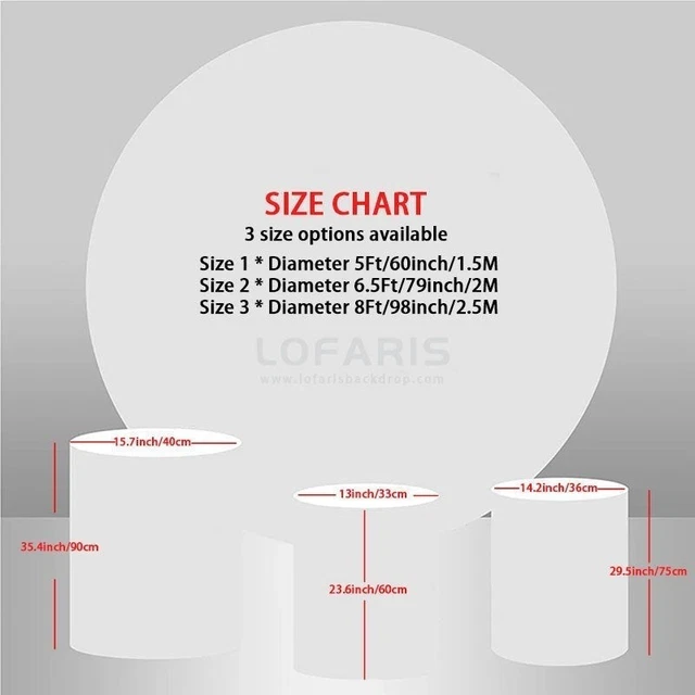 PINK AND PURPLE Floral Round Birthday Backdrop Kit $38.01 - PicClick AU