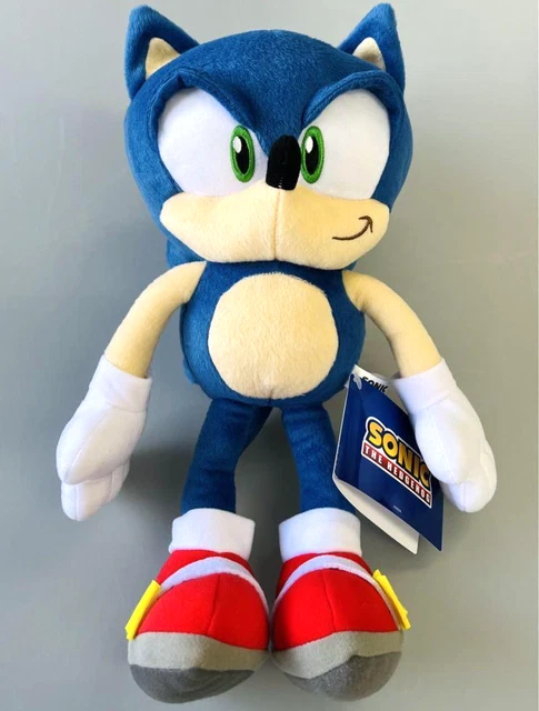 SONIC THE HEDGEHOG Special Plush Doll Blue BIG 14 in SEGA Prize Sonic ...