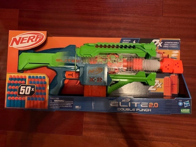 BRAND NEW NERF Elite 2.0 Double Punch Blaster in hand $79.99 - PicClick CA