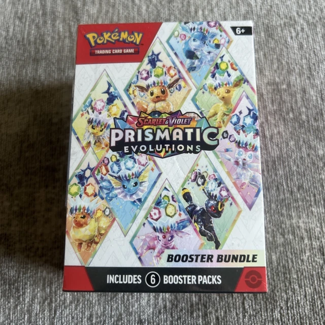 POKÉMON TCG: SCARLET & Violet-Prismatic Evolutions Booster Bundle - IN HAND £46.13 - PicClick UK