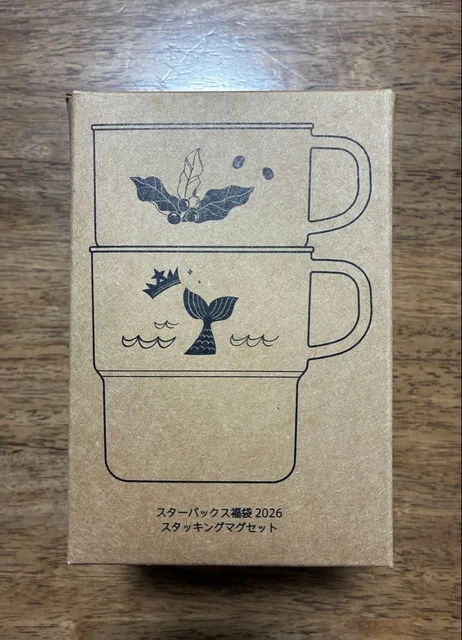 🌸STARBUCKS LUCKY BAG 2026 tazza e sacchetto🌸GIAPPONE EUR 31,31 ...