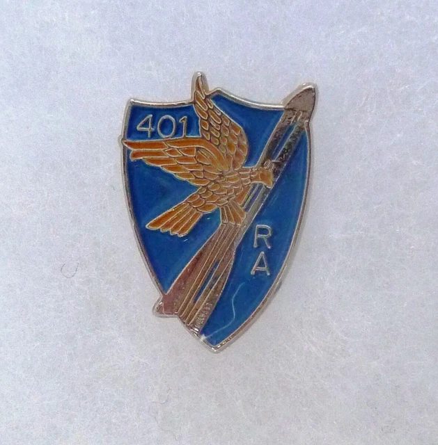 PINS INSIGNE 401° RA Régiment Artillerie Aigle ORIGINAL miniature ...