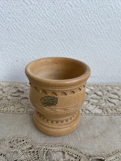 Ancien Pot En Bois Tasse Sarto Valdotain Artisan Deco Art Populaire Eur 2490 Picclick Fr