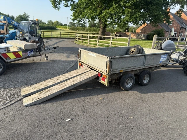 IFOR WILLIAMS LT85G Trailer with Ramps Used Condition £1,536.70 ...