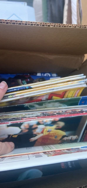FOOTBALL PROGRAMS 30+ Boxes Of Various Ages. Various Teams (A Vast ...