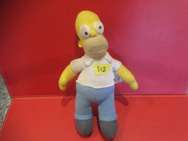 THE SIMPSONS RETRO rare collectable homer simpson soft toy 2005 $12.00 ...