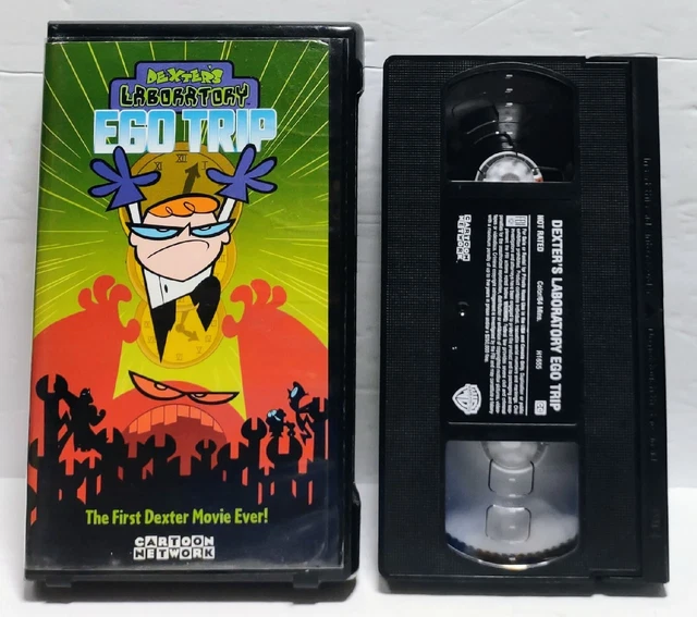 DEXTER'S LABORATORY MOVIE Ego Trip VHS 2000 réseau de dessins animés à ...