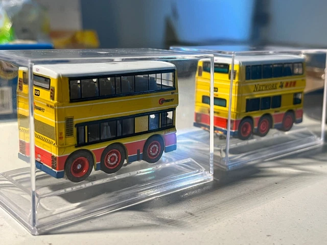HONG KONG CITYBUS Vintage 521 Volvo 602 Leyland Bus Q Model Set £28.50 ...